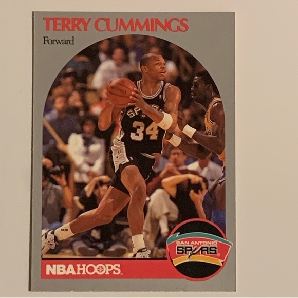 NBA HOOPS | Toys | 99 Nba Hoops San Antonio Spurs Terry Cummings 266 ...